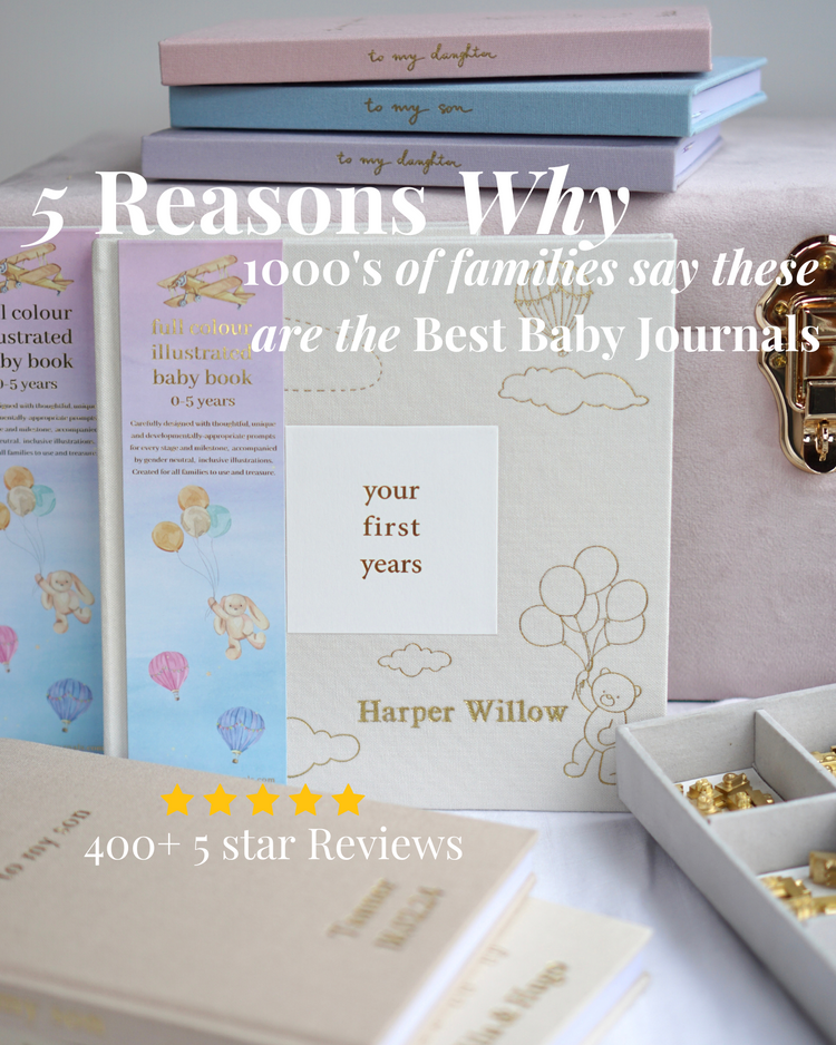 5 Reasons Why These are the Best Baby Journals – Forget Me Not Journals