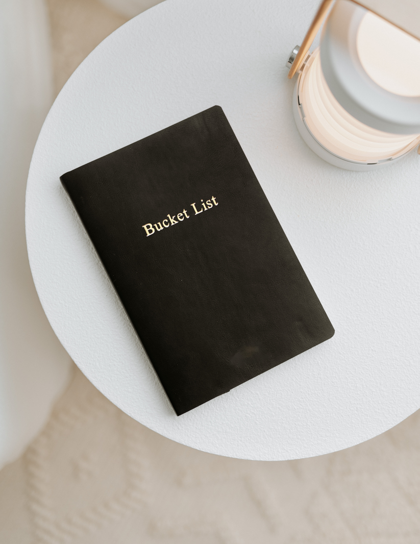 Personalised Notebook | Softcover Leather Bullet Journal – Forget Me ...